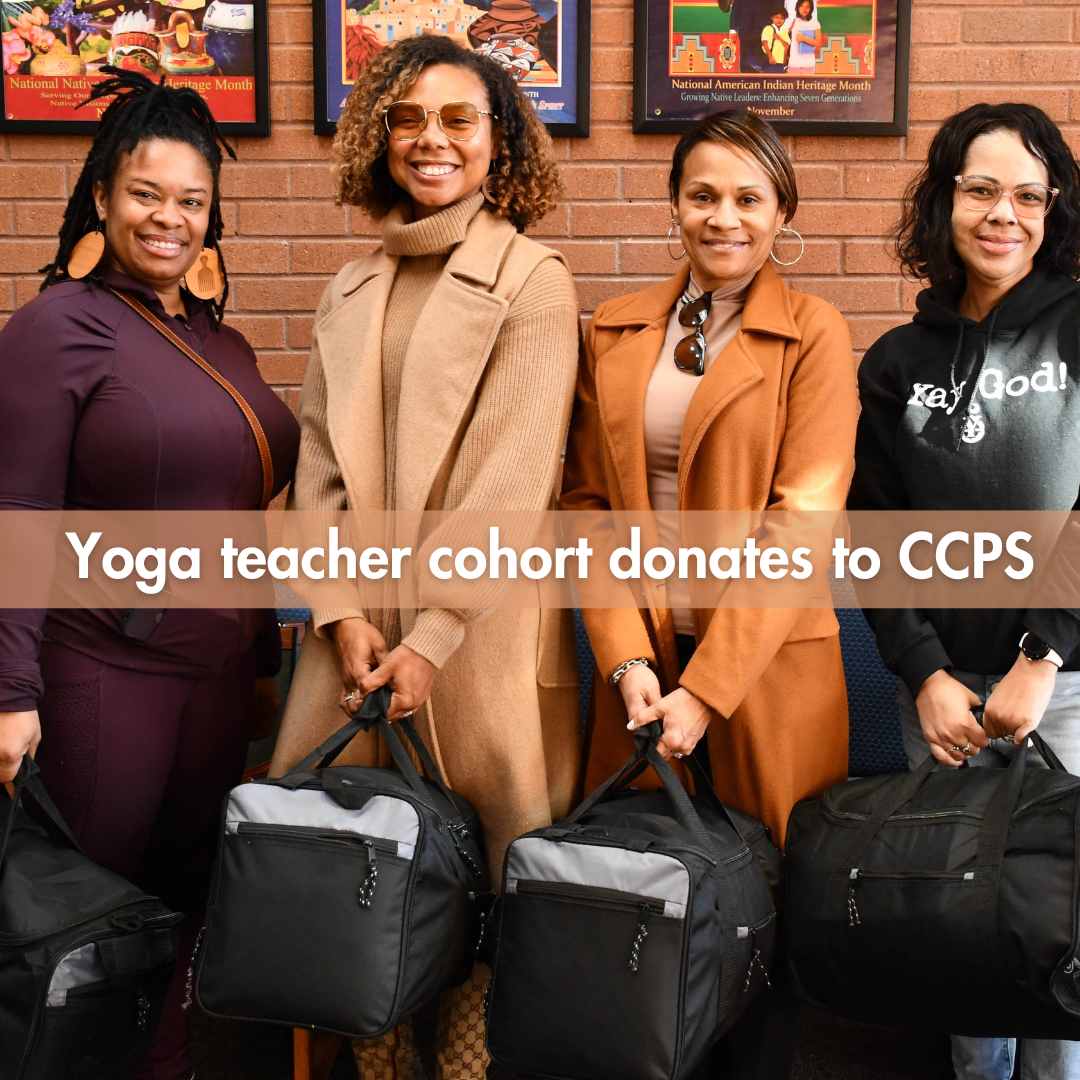 Yoga teacher cohort stretch goodwill to benefit CCPS students | details - Charles County Public ...