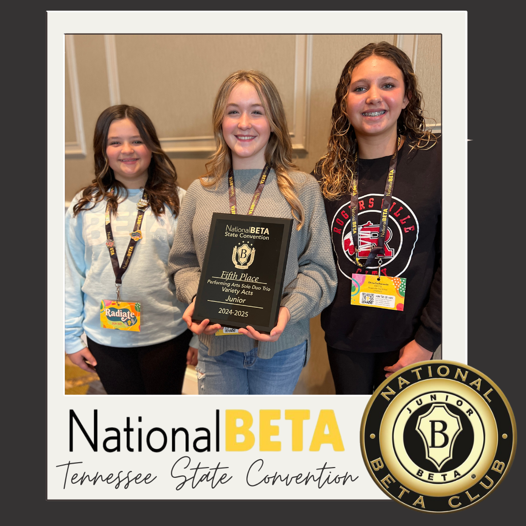 RCS Beta Club Students Place at Tennessee State Beta Convention | Details