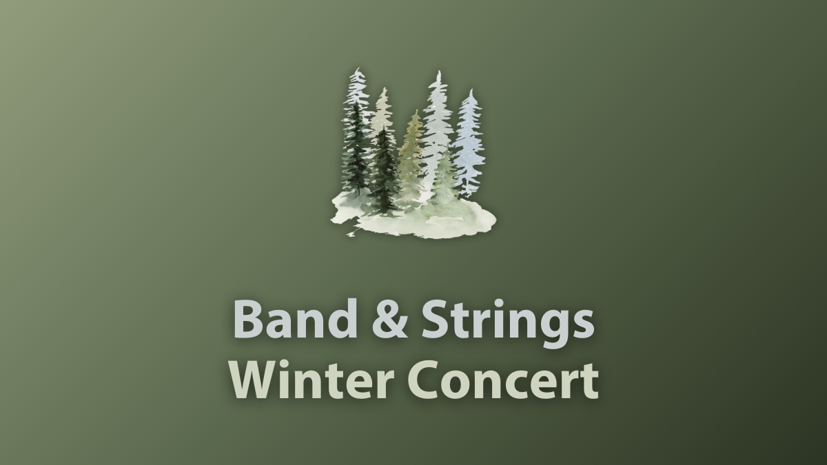 Band & Strings Winter Concert | News Details