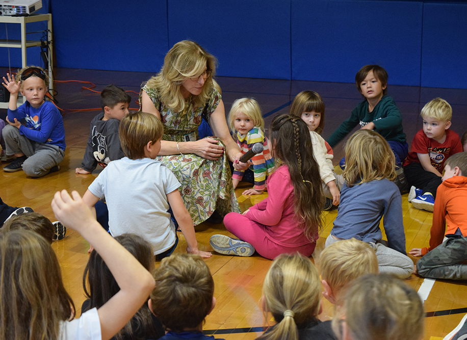 I Survived Author Lauren Tarshis Visits Pound Ridge Elementary | News ...