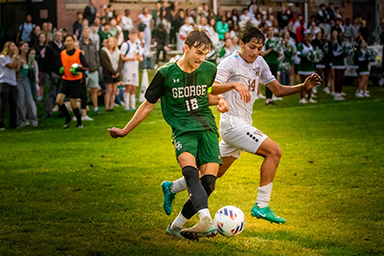 All-FSL Soccer player Sam '25 earns spot in GS record books | News Detail
