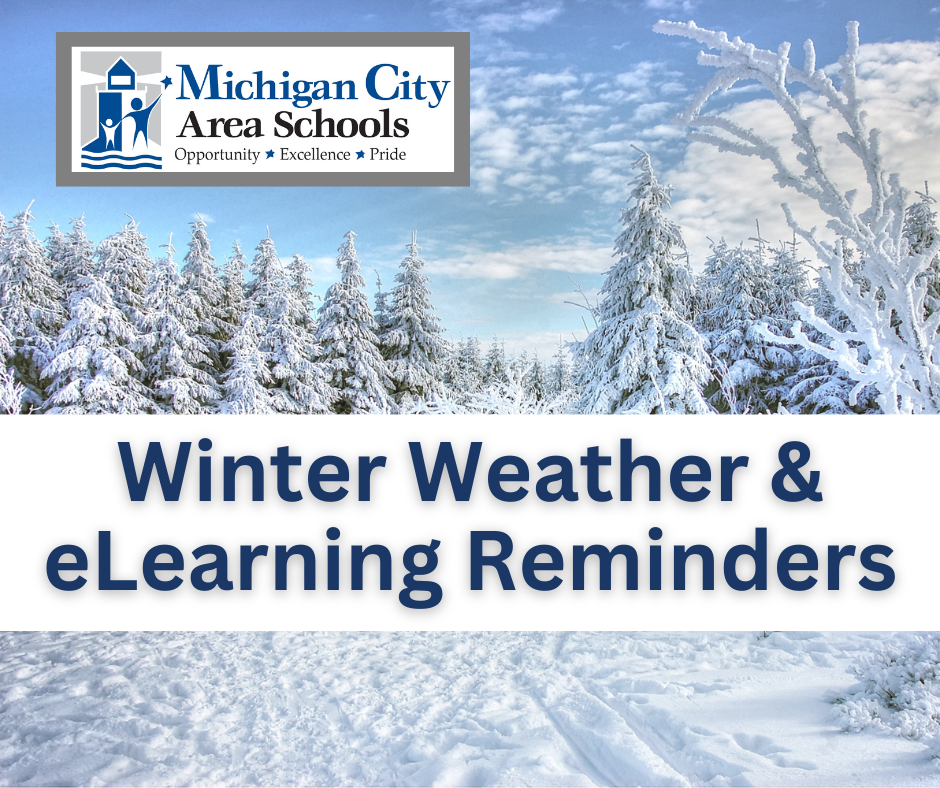 Winter Weather and eLearning Reminders for Families | News Landing Page