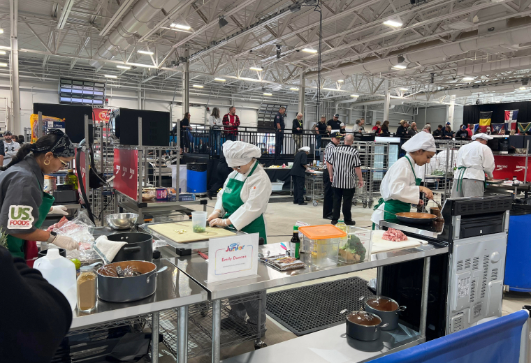 Students and Chef Compete in World Food Championships | News Details