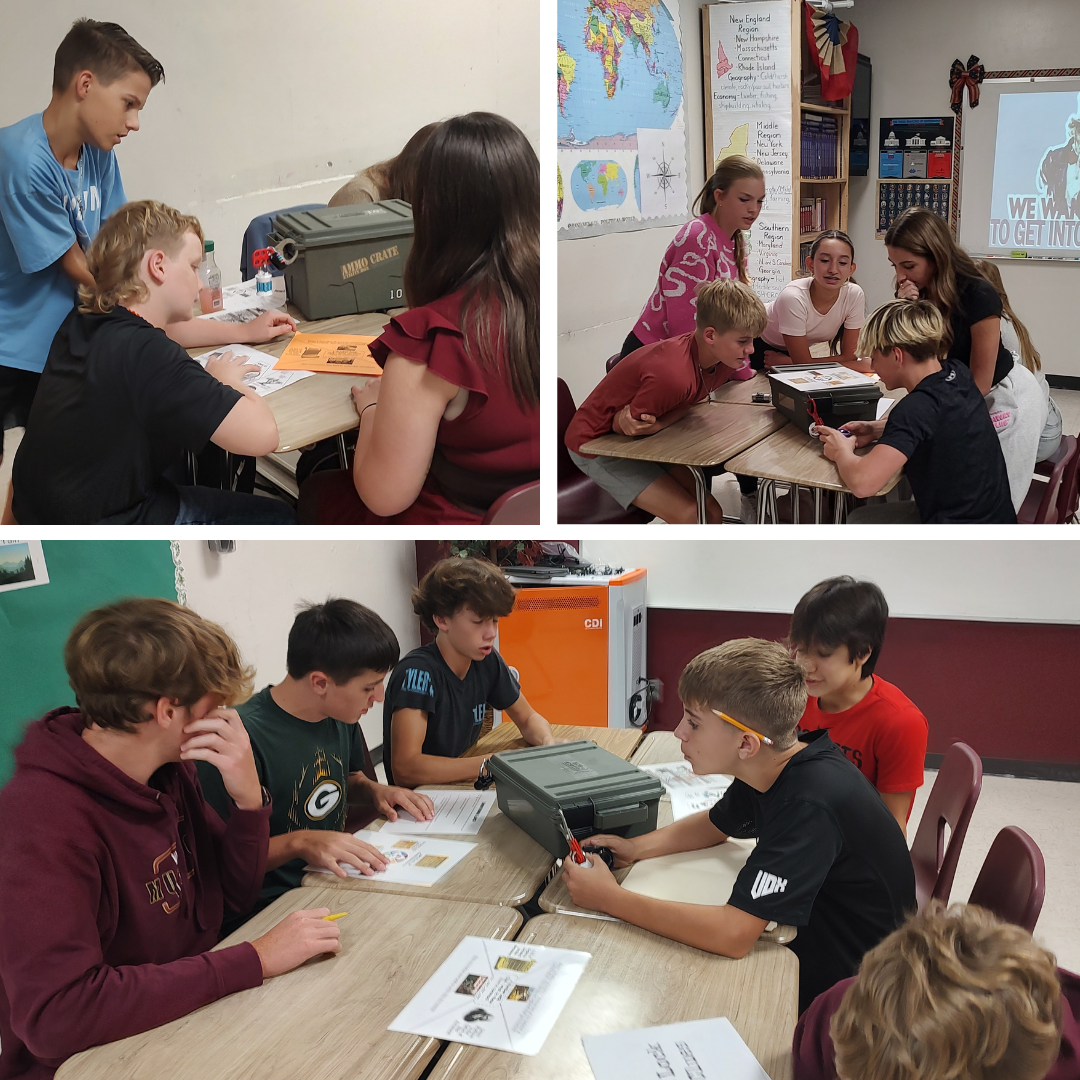 Breaking the Constitution Codes in 8th Grade History | Board Posts