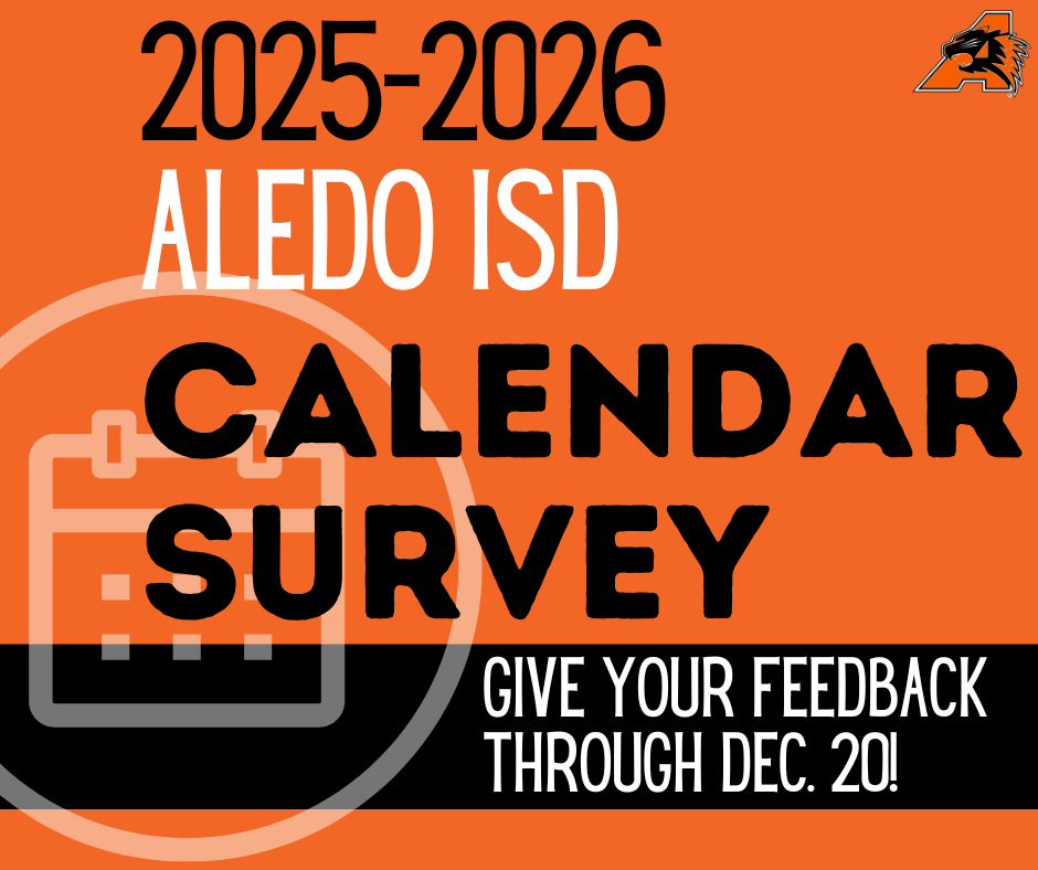 Give your feedback on the 2025 - 2026 Instructional Calendar | Aledo ...