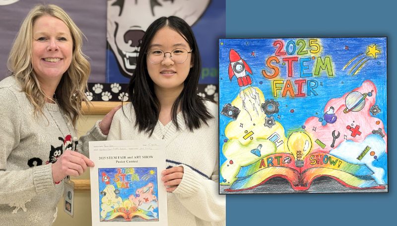 Mountain View student wins STEM Fair & Art Show poster contest | MMS ...
