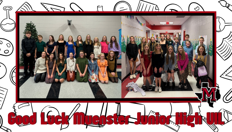 Good Luck to Muenster Junior High UIL - December 10th! | Post Details