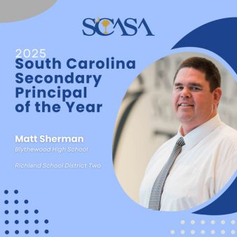 Matt Sherman is Awarded 2025 Secondary Principal of the Year | Details