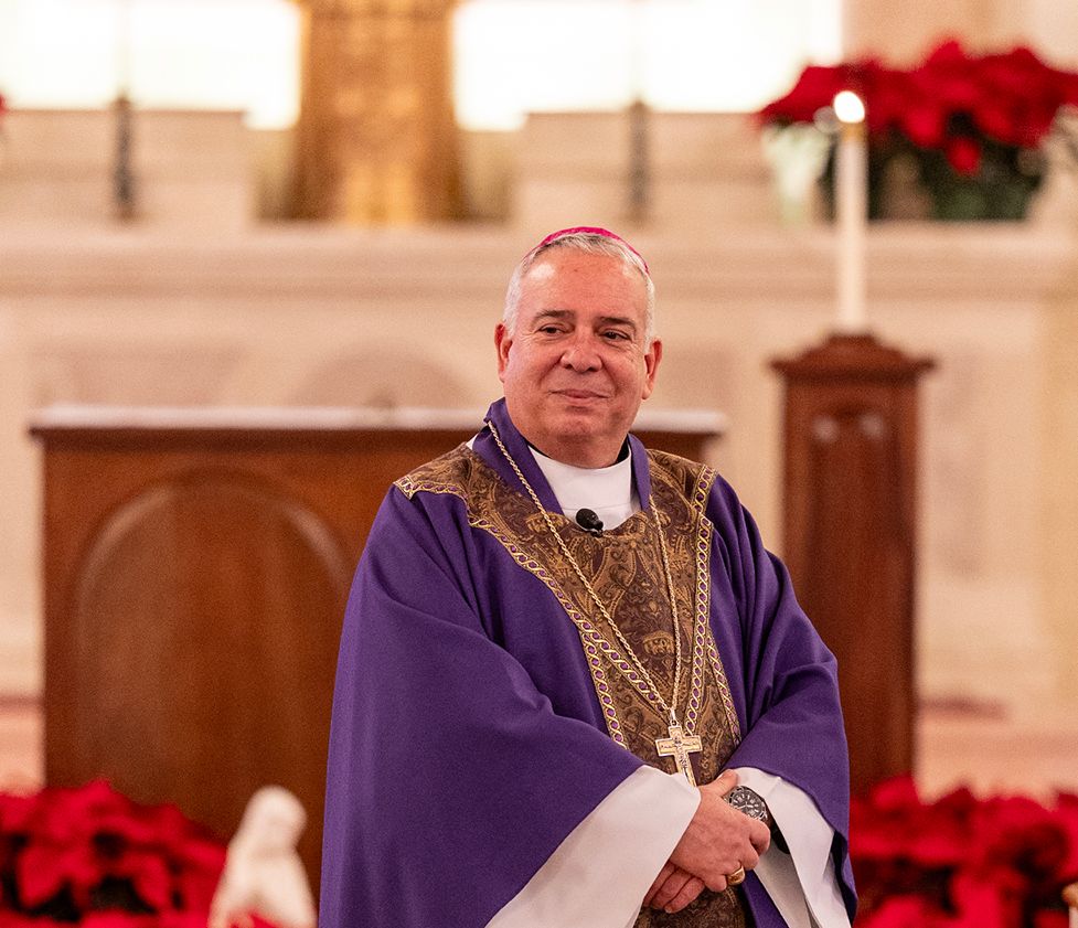 Archbishop of Philadelphia, Nelson J. Pérez, Celebrates Mass at Malvern ...