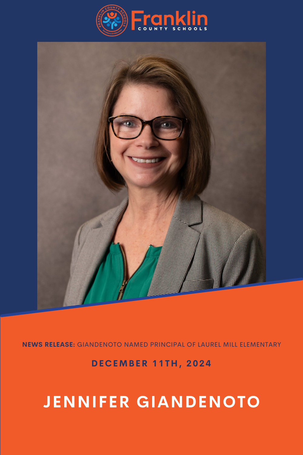 FCS Announces New Principal for Laurel Mill Elementary School | News Details