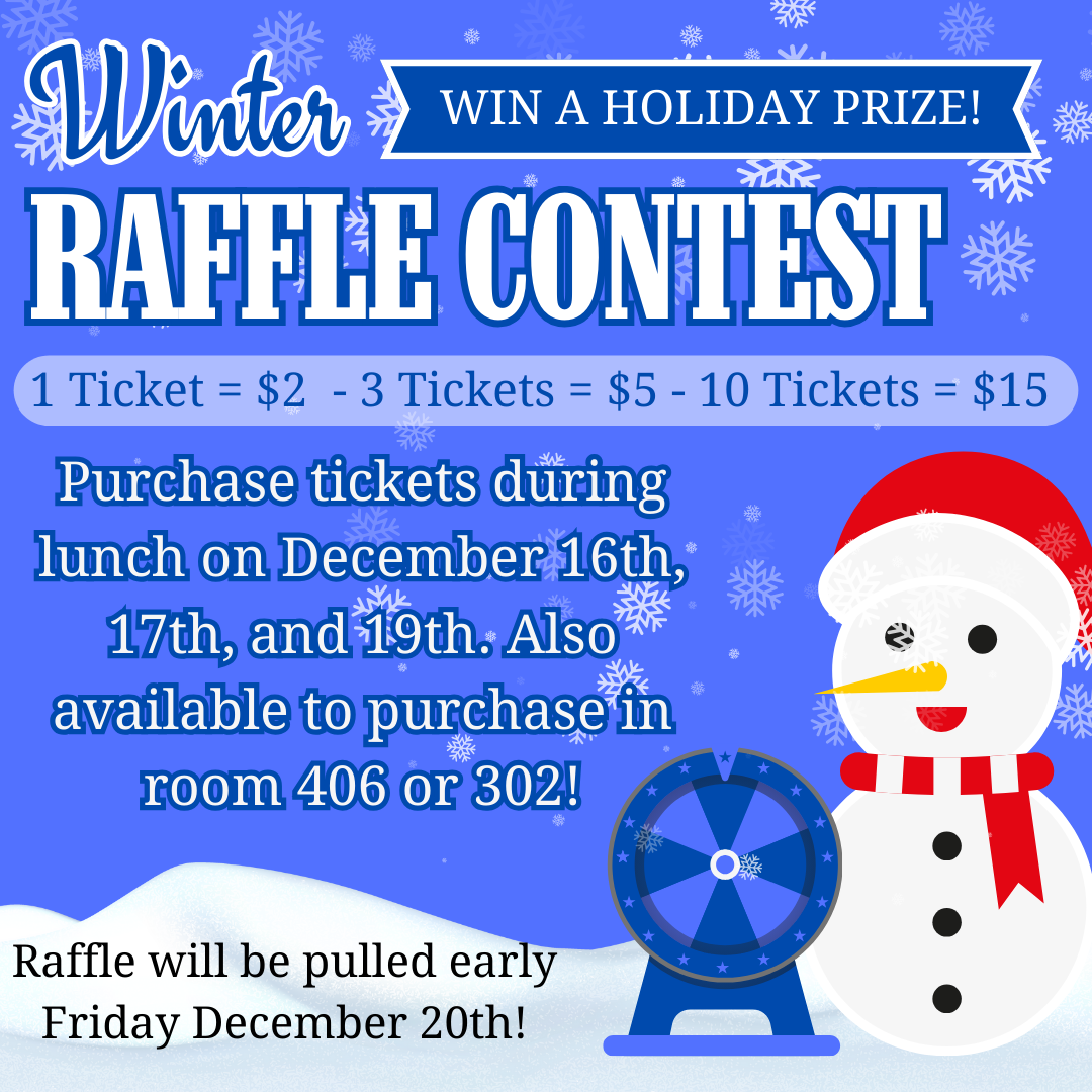 The Class of 2026 is hosting a Holiday Raffle! ¡La promoción de 2026 ...