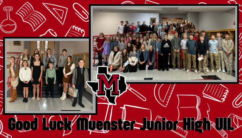 Good luck to Muenster Junior High UIL - December 13th! | Post Details