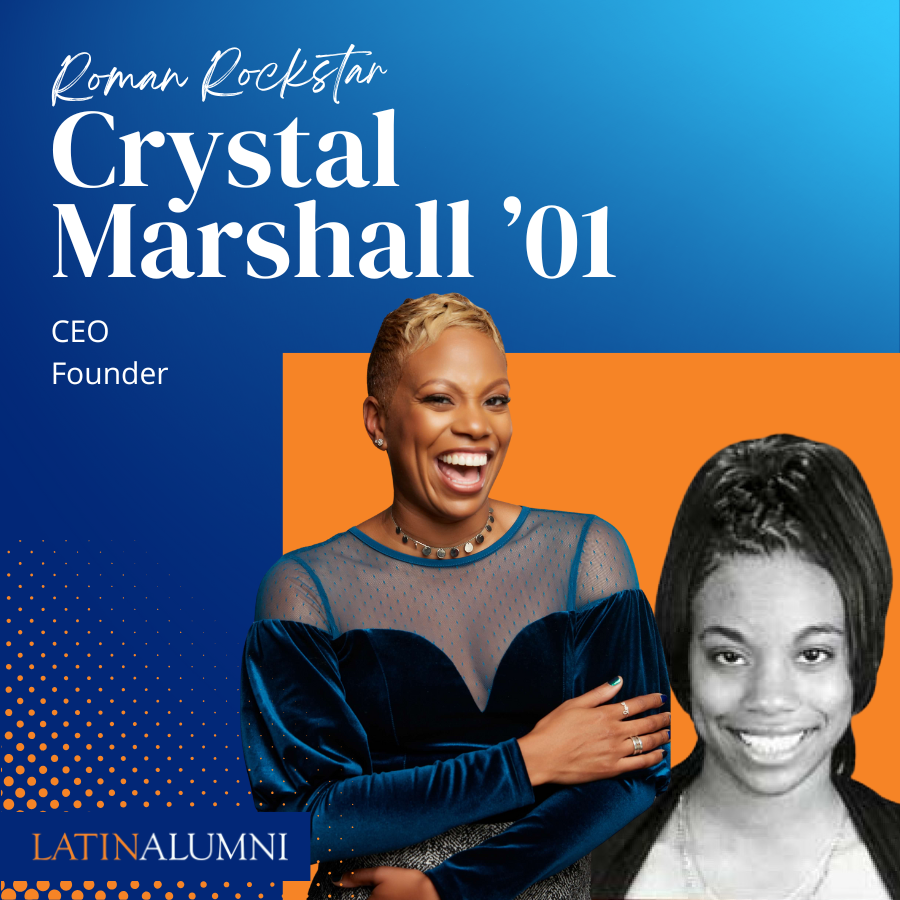 Roman Rockstar: Crystal Marshall '01 | LU Article - Latin School of Chicago