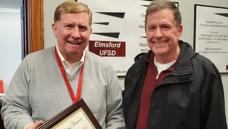 Dr. James Ryan recognized for service to the community | News Article