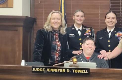 Judge Jennifer Towell Visit | News Detail