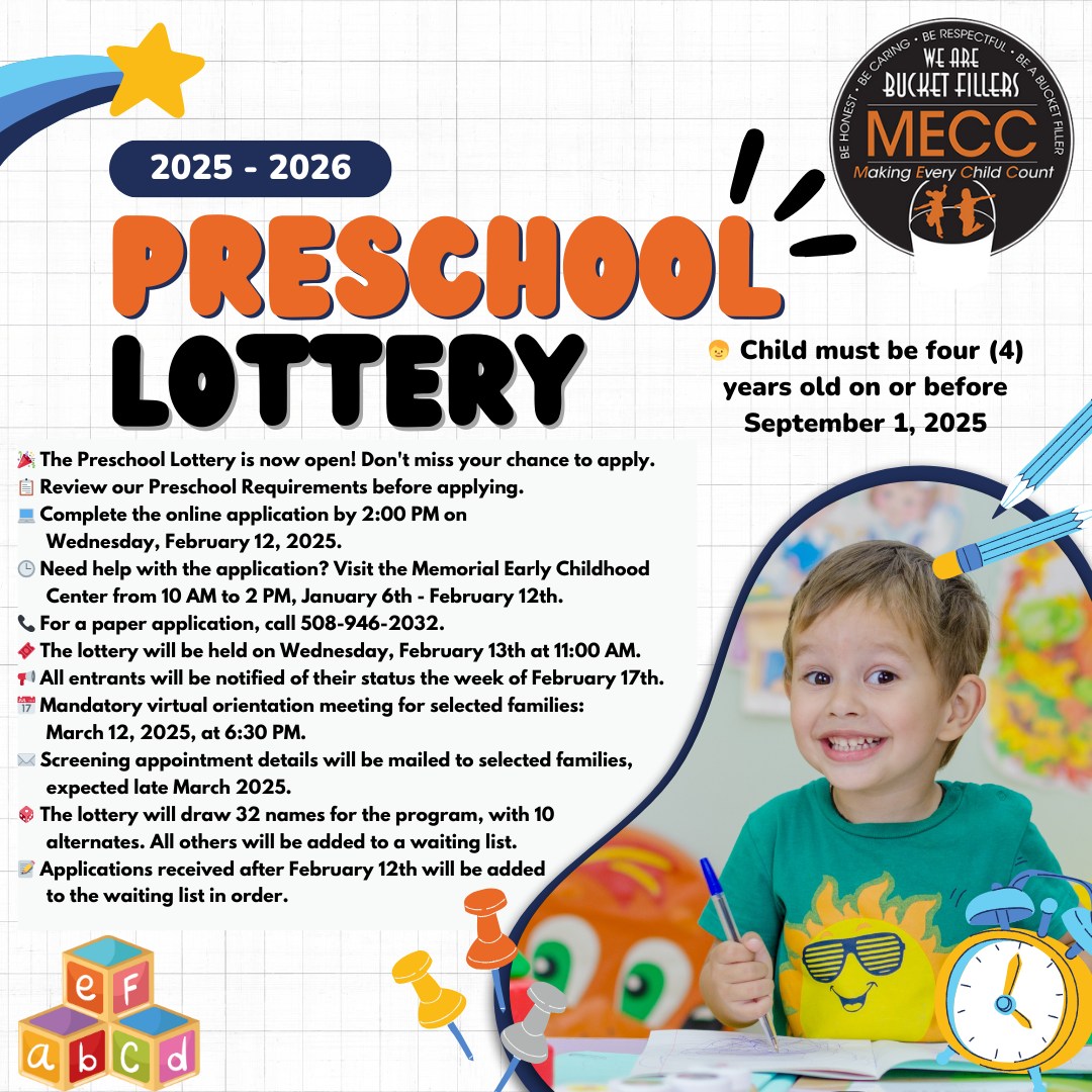 2025-2026 Preschool Lottery Now Open | District News Details