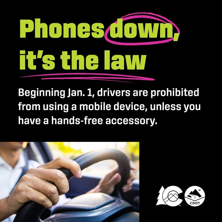 Make our school zones safer: Follow Colorado’s new hands-free driving ...