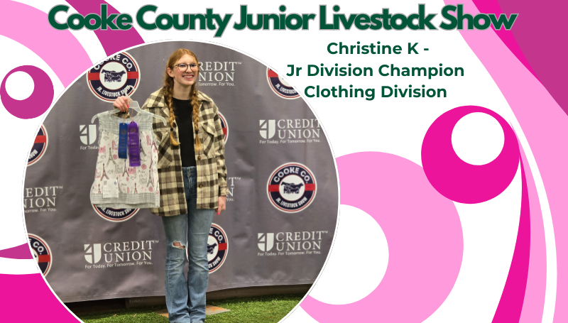 Cooke County Livestock Show Clothing Competition | Post Details