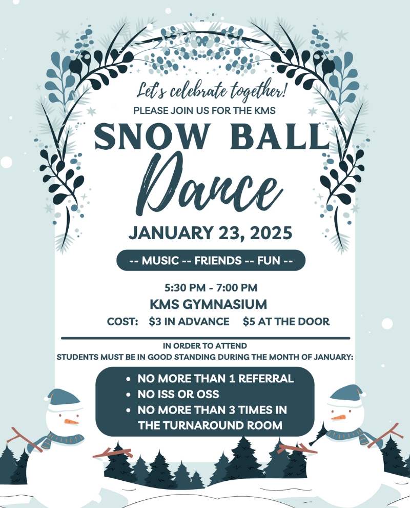 KMS Snowball Dance on Jan. 23 | Post Pages
