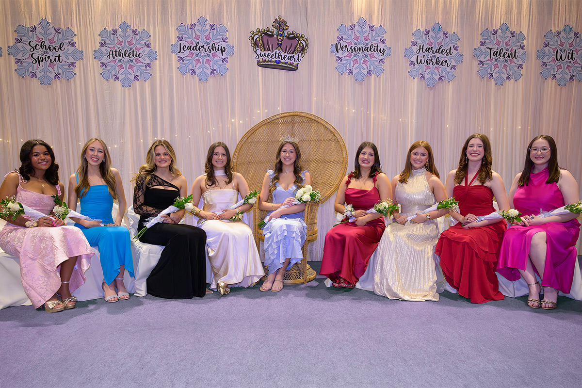 Winter Formal & Frosh Courts | News Post General - Mount Carmel Academy