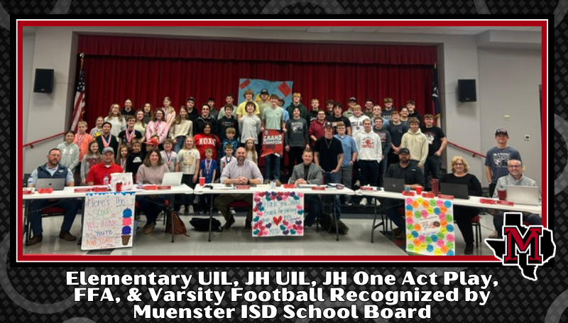 MISD School Board Recognizes MISD Programs | Post Details