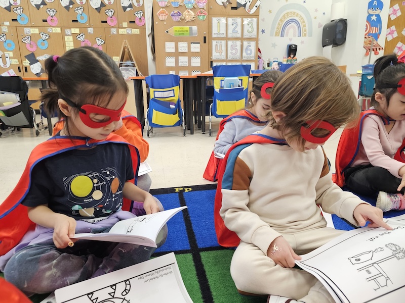 Kindergartners Transform Into Super Readers | Post Details