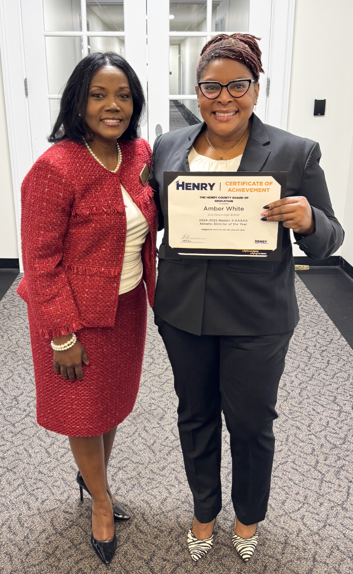 Congratulations Amber White our Region 3 AAAAA Athletic Director of the ...