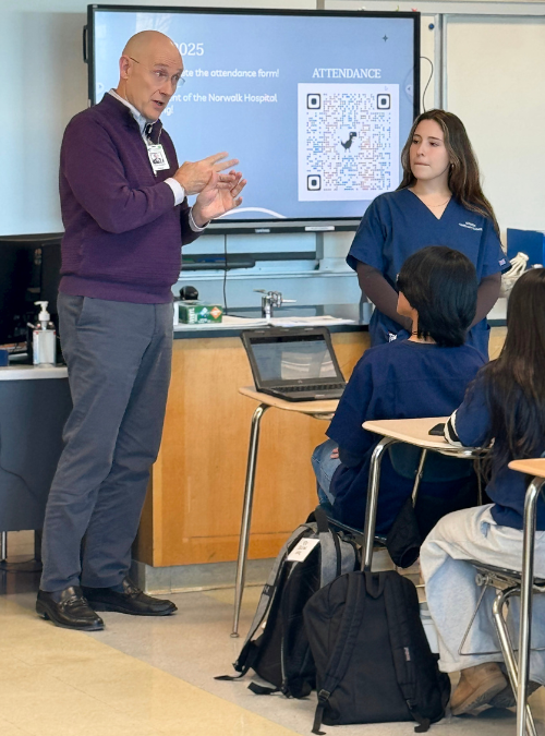 BMHS Healthcare Academy Welcomes Norwalk Hospital CEO | BMHS Board