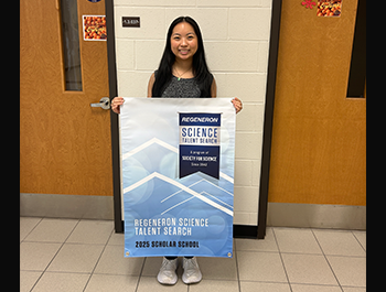 GCPS student makes list of top teen scientists | News Details