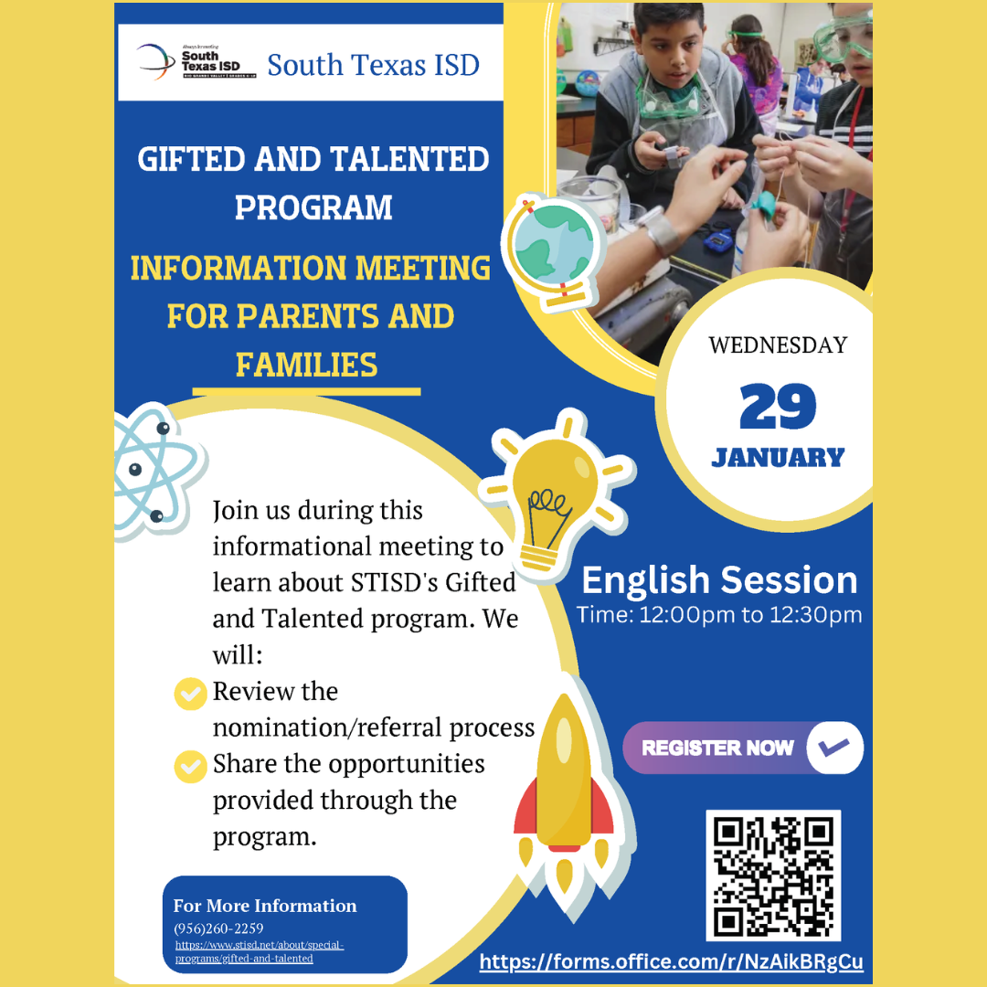 Join us virtually on Wednesday, Jan. 29: Parent Information Meetings on ...