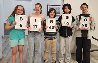Middle School Friday Community Service Activity: Bingo With Seniors ...