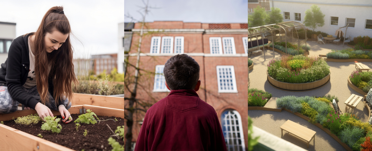 Rooftop Garden Structure Plan