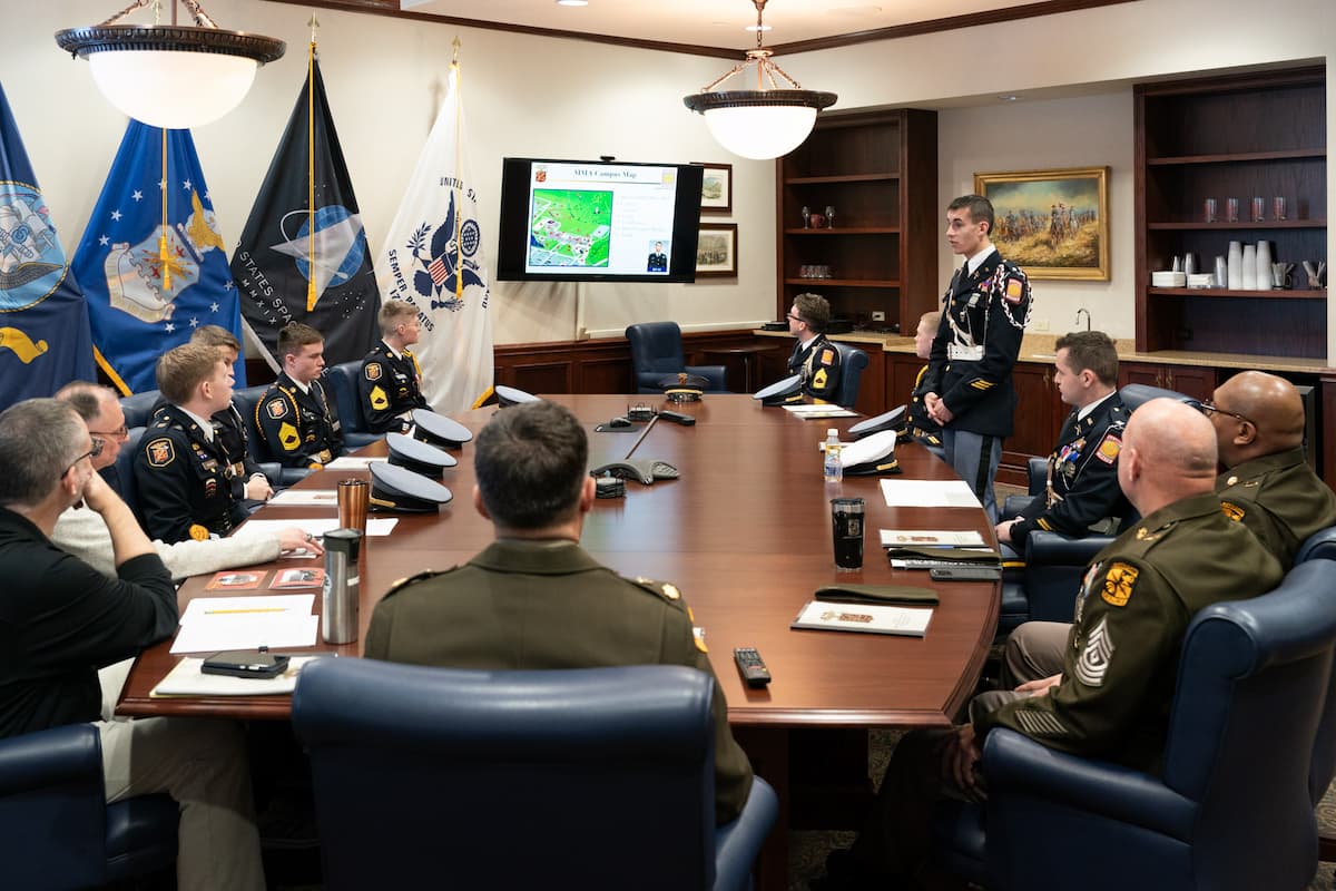 MMA Cadet Leaders Present 2025 JROTC CIP to 3rd Brigade | News Details