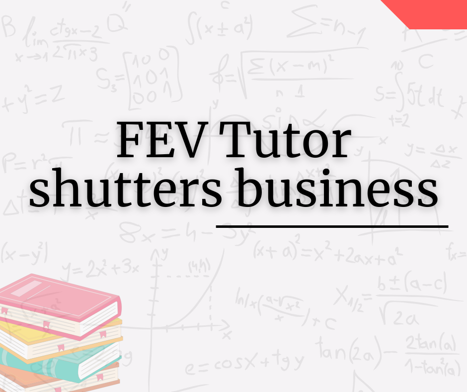 FEV Tutor closes operations, tutoring services no longer available | details - Charles County ...