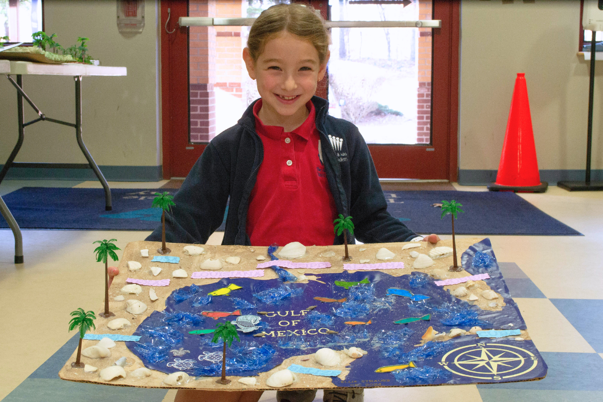 Second Graders Craft Landform Dioramas | Details