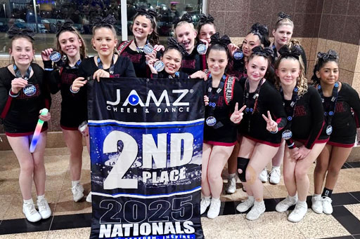 Glencoe Cheer Takes Second at Jamz Cheer & Dance Nationals | Post Details