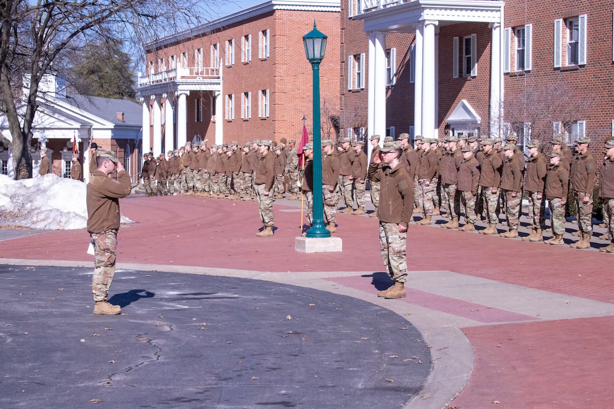 Cadets Receive Maroon Bar for Positive Behavior, Effective 29 January ...