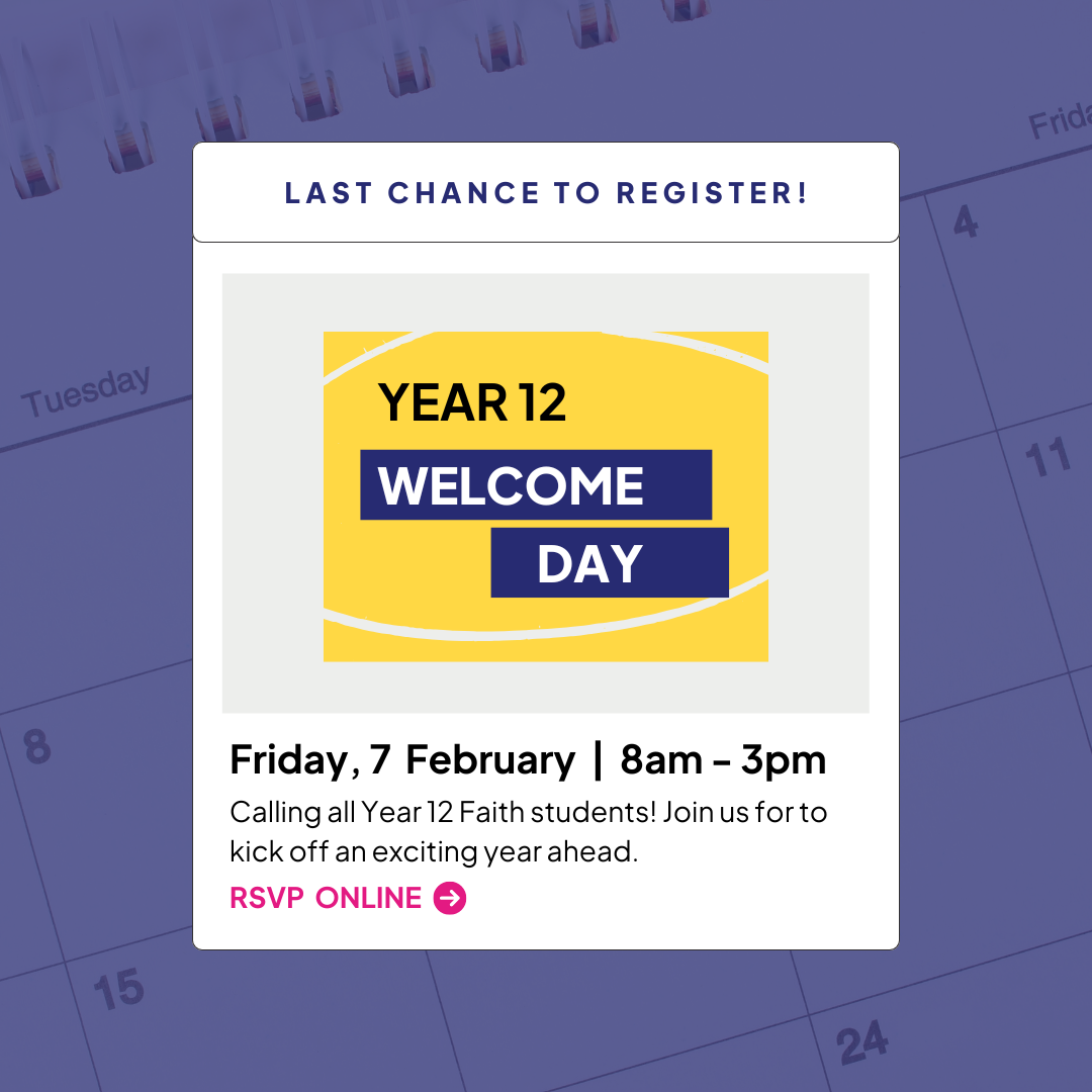 Join our first-ever Year 12 Welcome Day | Post