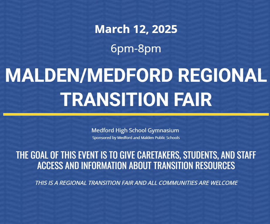 Malden/Medford Regional Transition Fair | MHS/MVTHS News Post