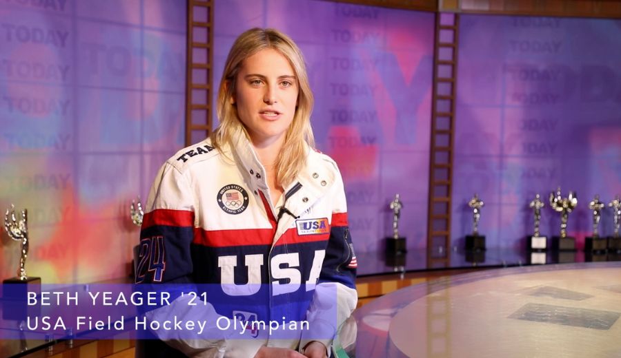 Beth Yeager '21's Olympic Experience | Detail
