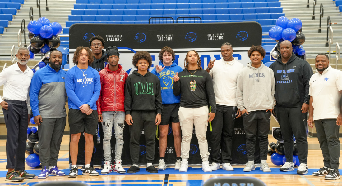 12 Forney ISD Students Sign to Play Collegiate Sports | News Details
