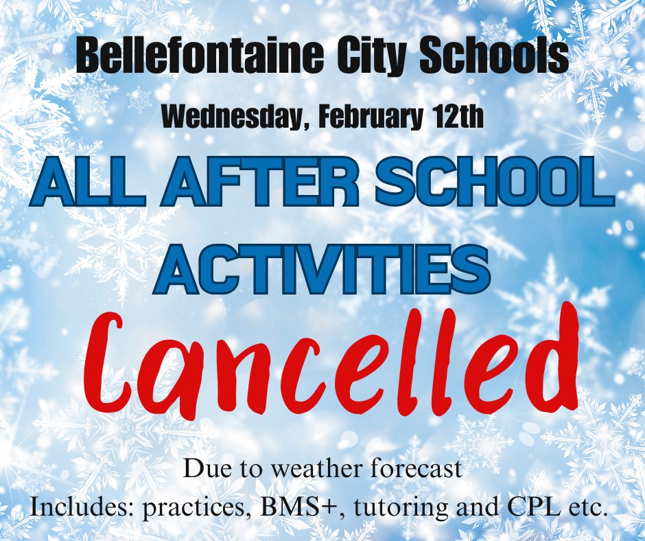 After school activities cancelled for 2-12-25 | New Details