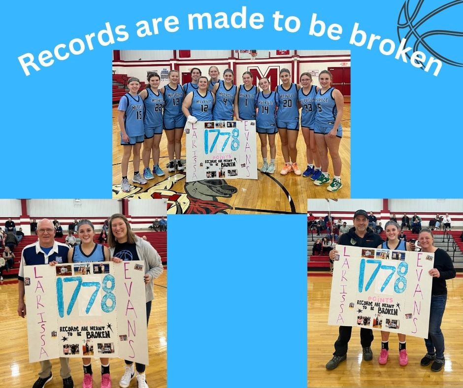 Larissa Evans Breaks All-Time Girls' Basketball Scoring Record ...