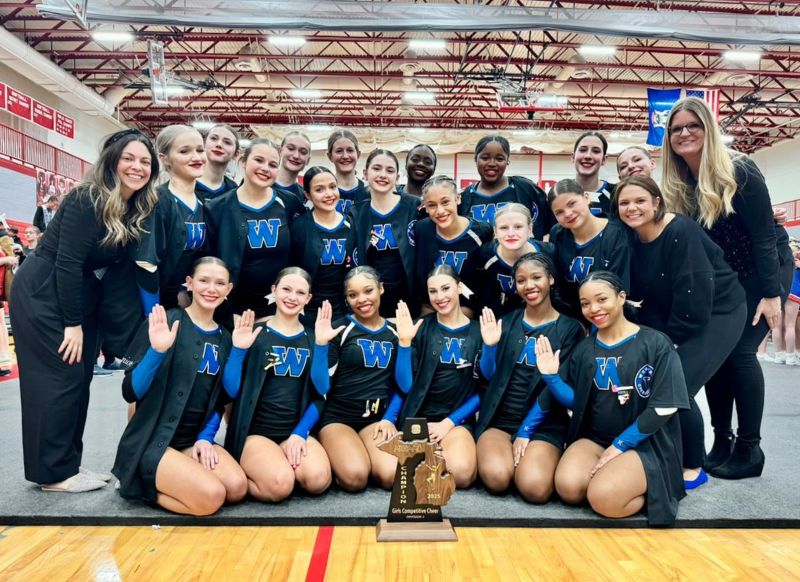Walled Lake Western competitive cheer crowned district champion | Post Page