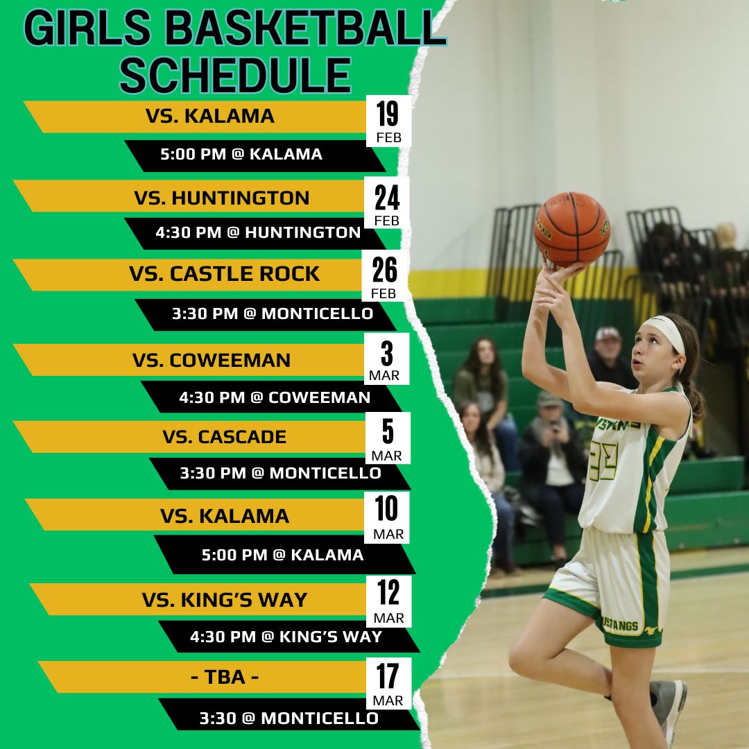 Girls Basketball Schedule at Monticello Middle School | Post Detail