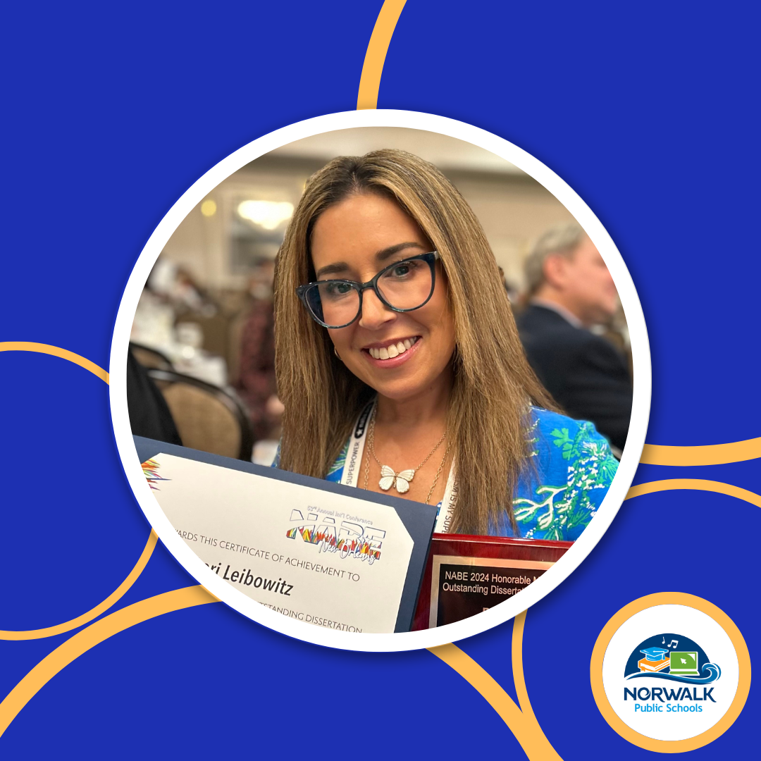 NPS Gifted & Talented and Arts Administrator Honored by UConn Neag School | NPS Blog