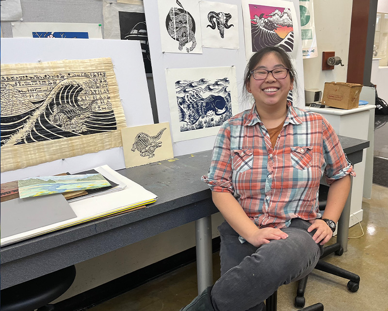 Drawing on All of Her Experiences | The Loomis Chaffee School