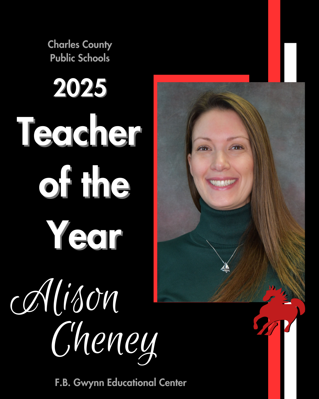 F.B. Gwynn teacher named 2025 CCPS Teacher of the Year | details ...