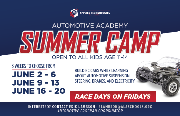 Start Your Engines: Announcing Automotive Academy Summer Camp! | Post ...