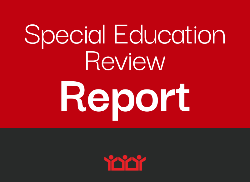 Special Education Review Report | News Article
